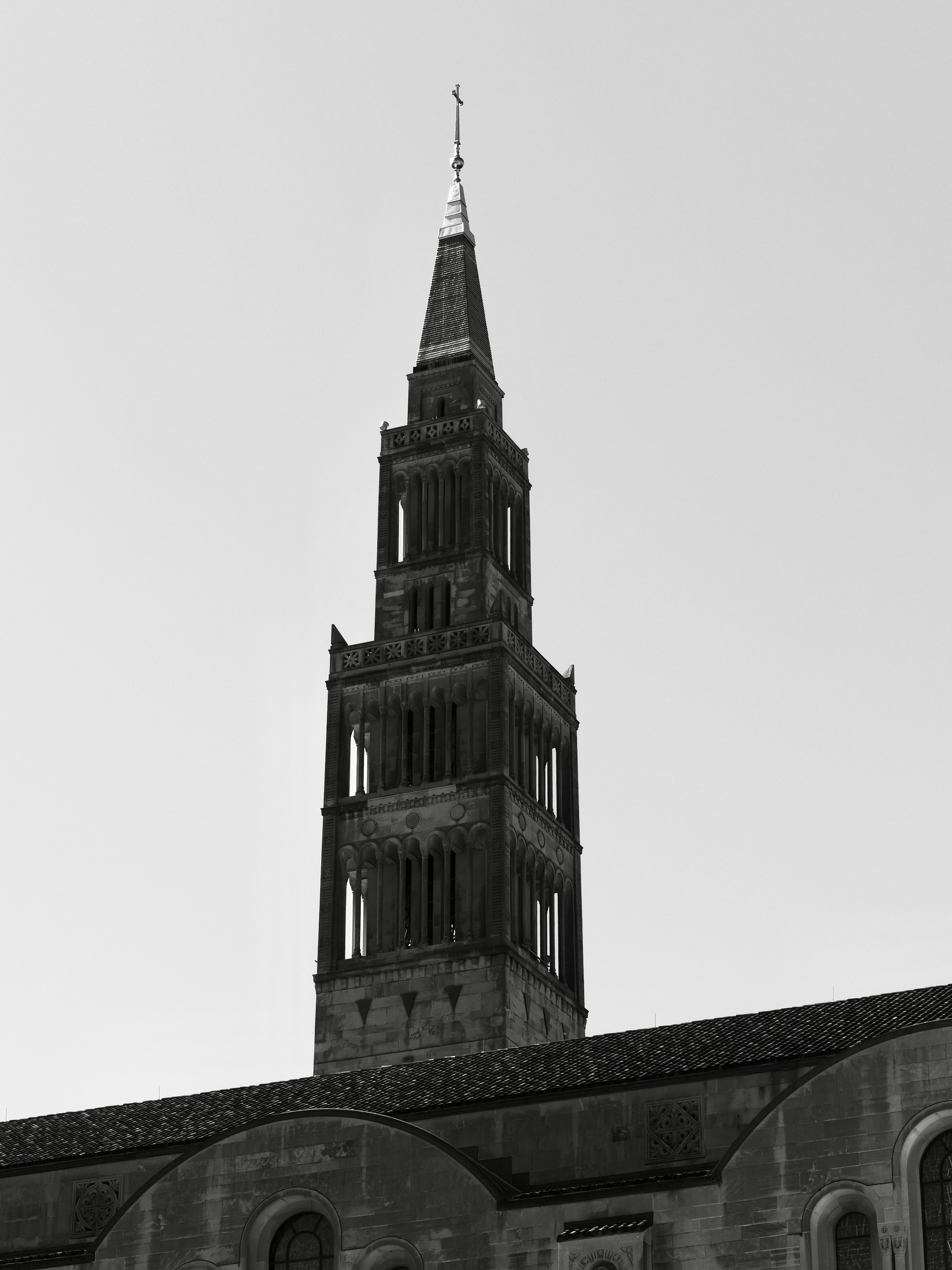 Spire of Silence: A Monolithic Church Tower Reach
