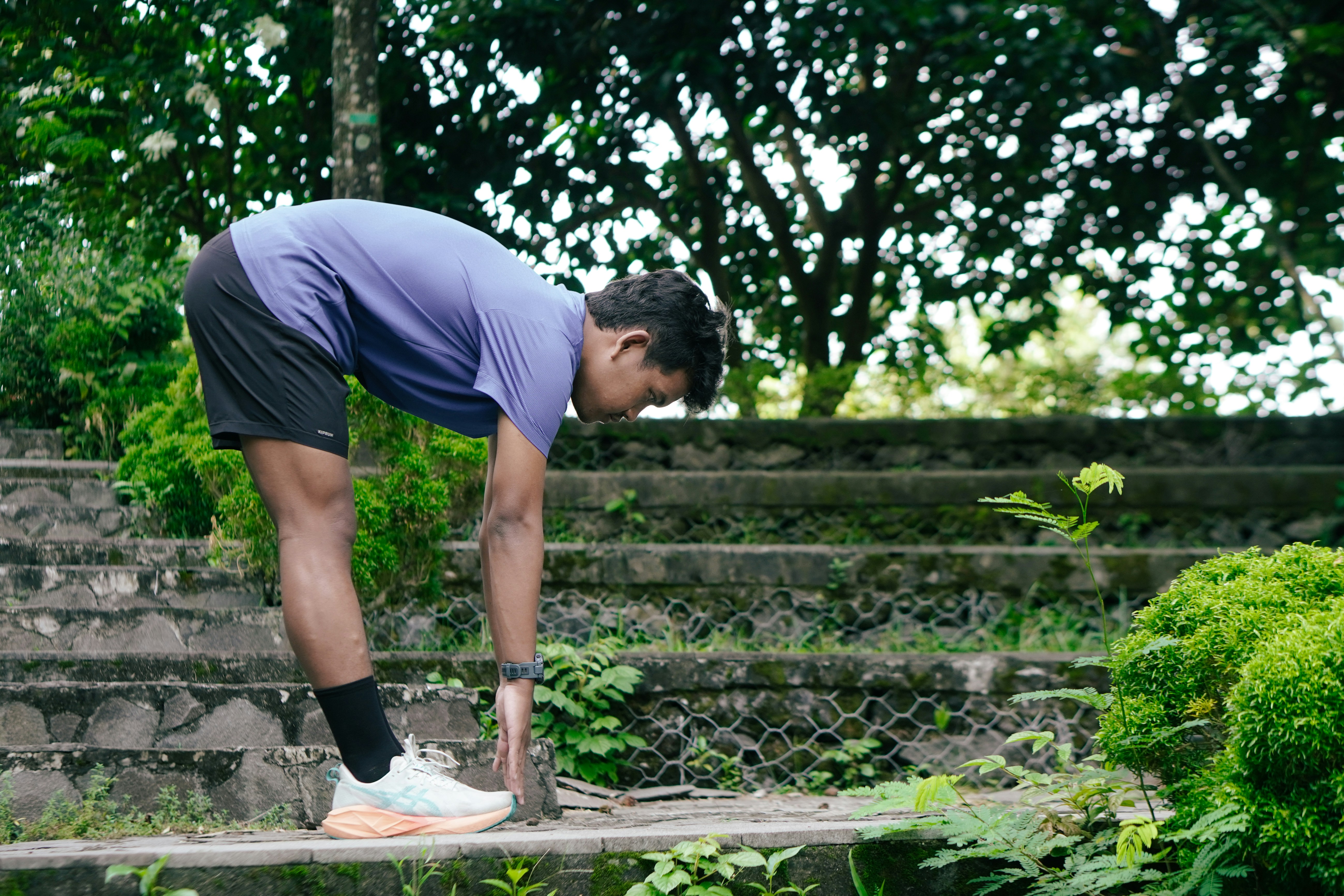 Grounded Stretch: Preparing for the Step