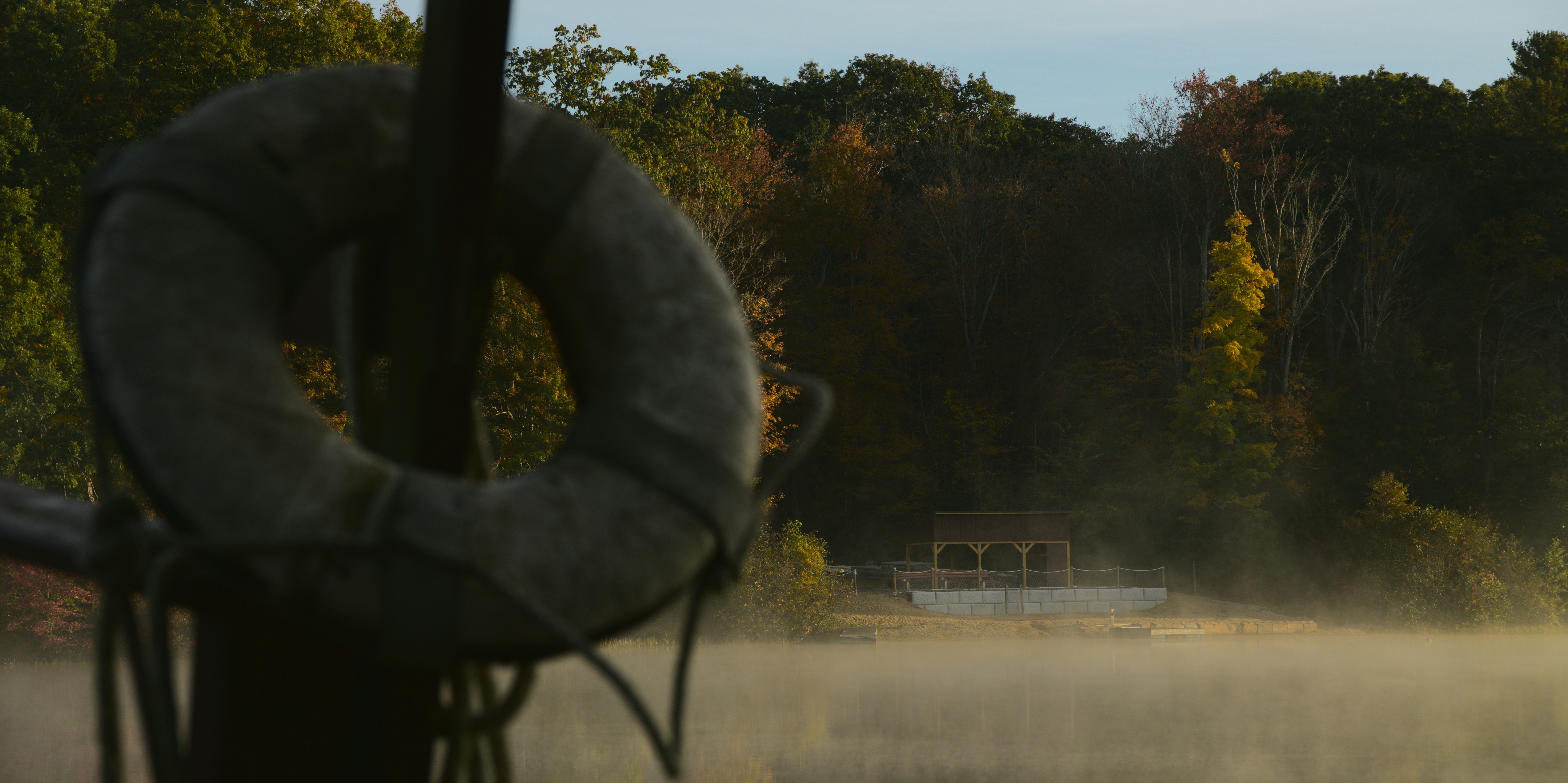 Mist over the Quiet Dock