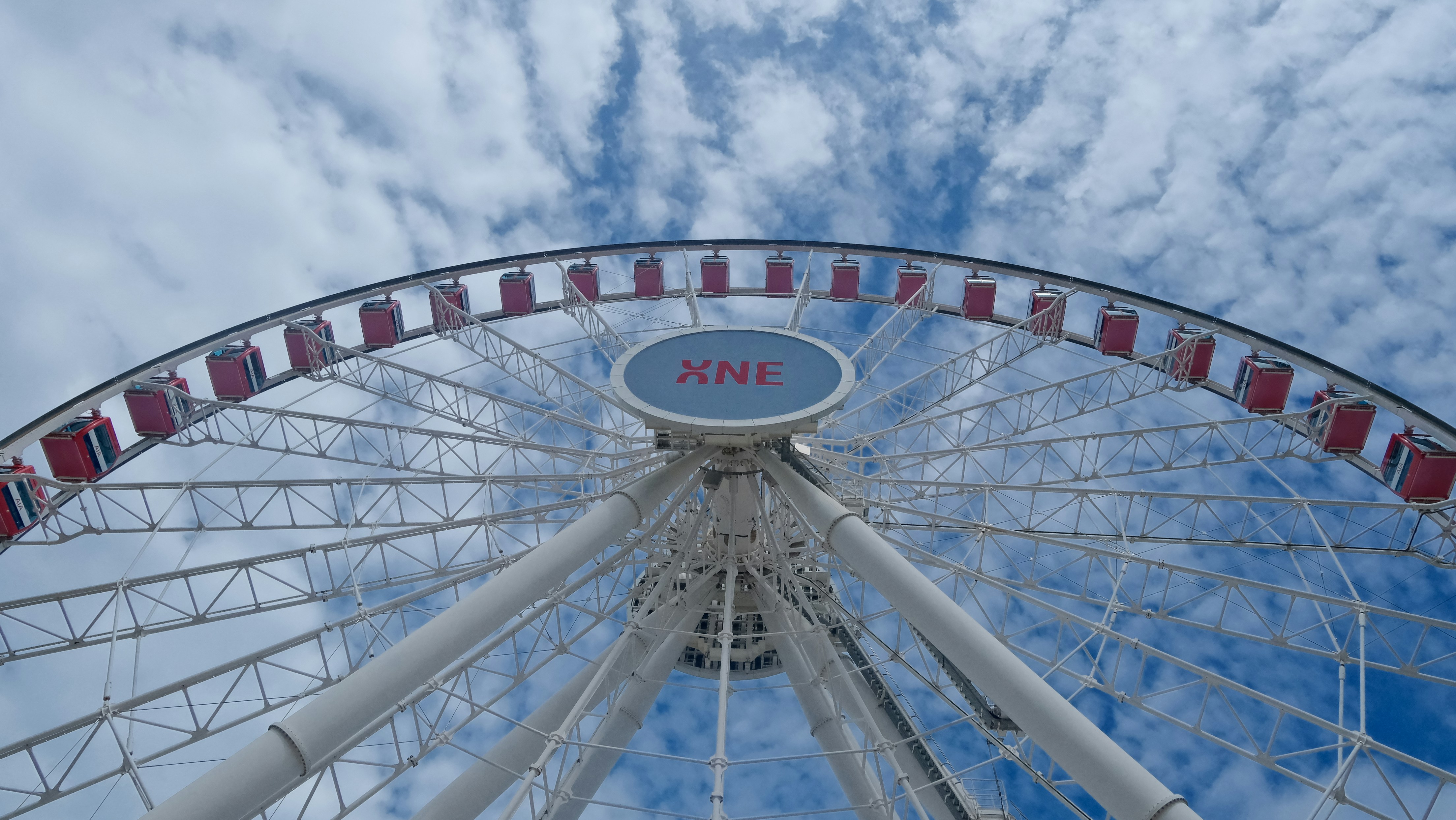 Rising Skyward: The Central Wheel of Light