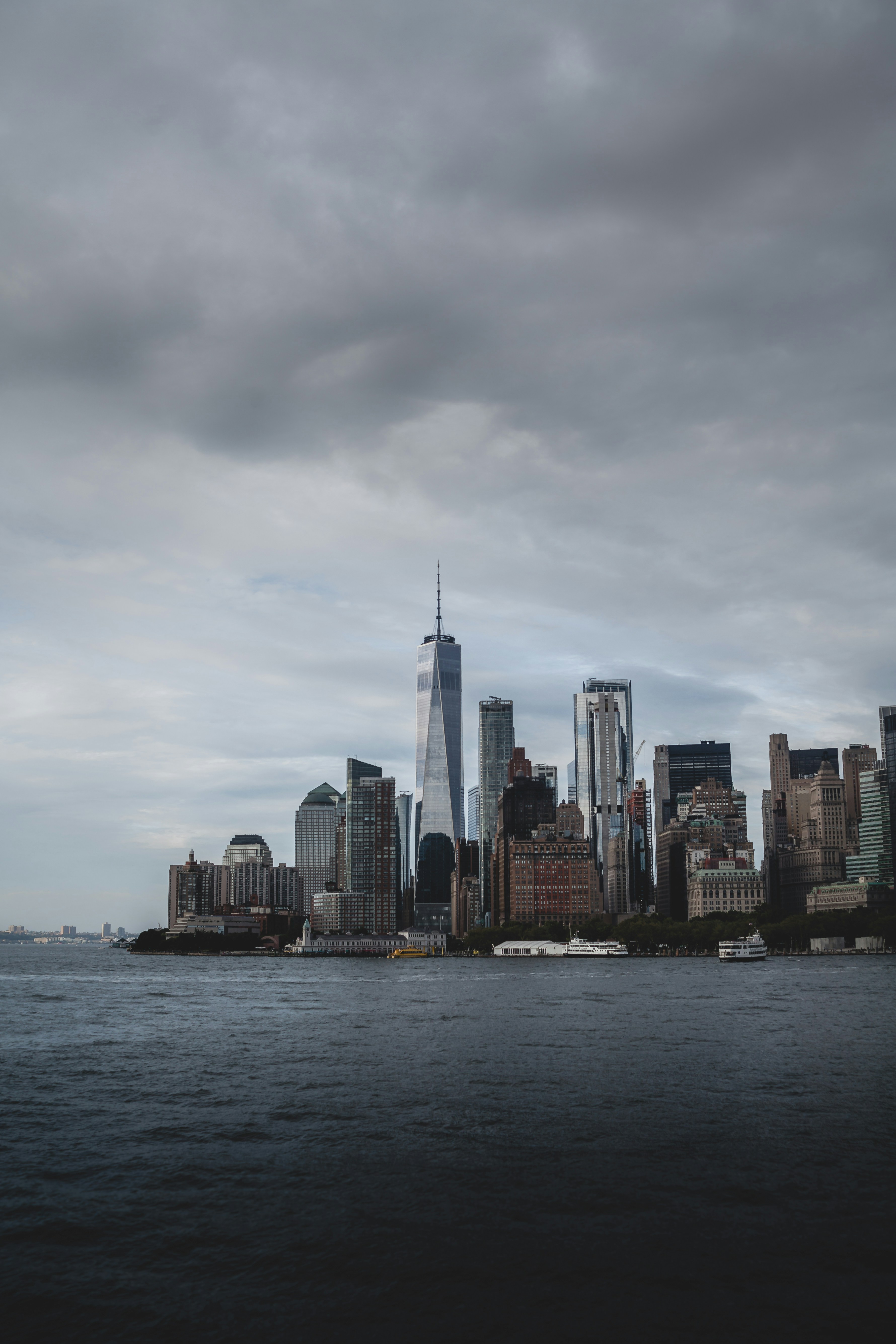 Skyscraper Horizon: Lower Manhattan from the Water