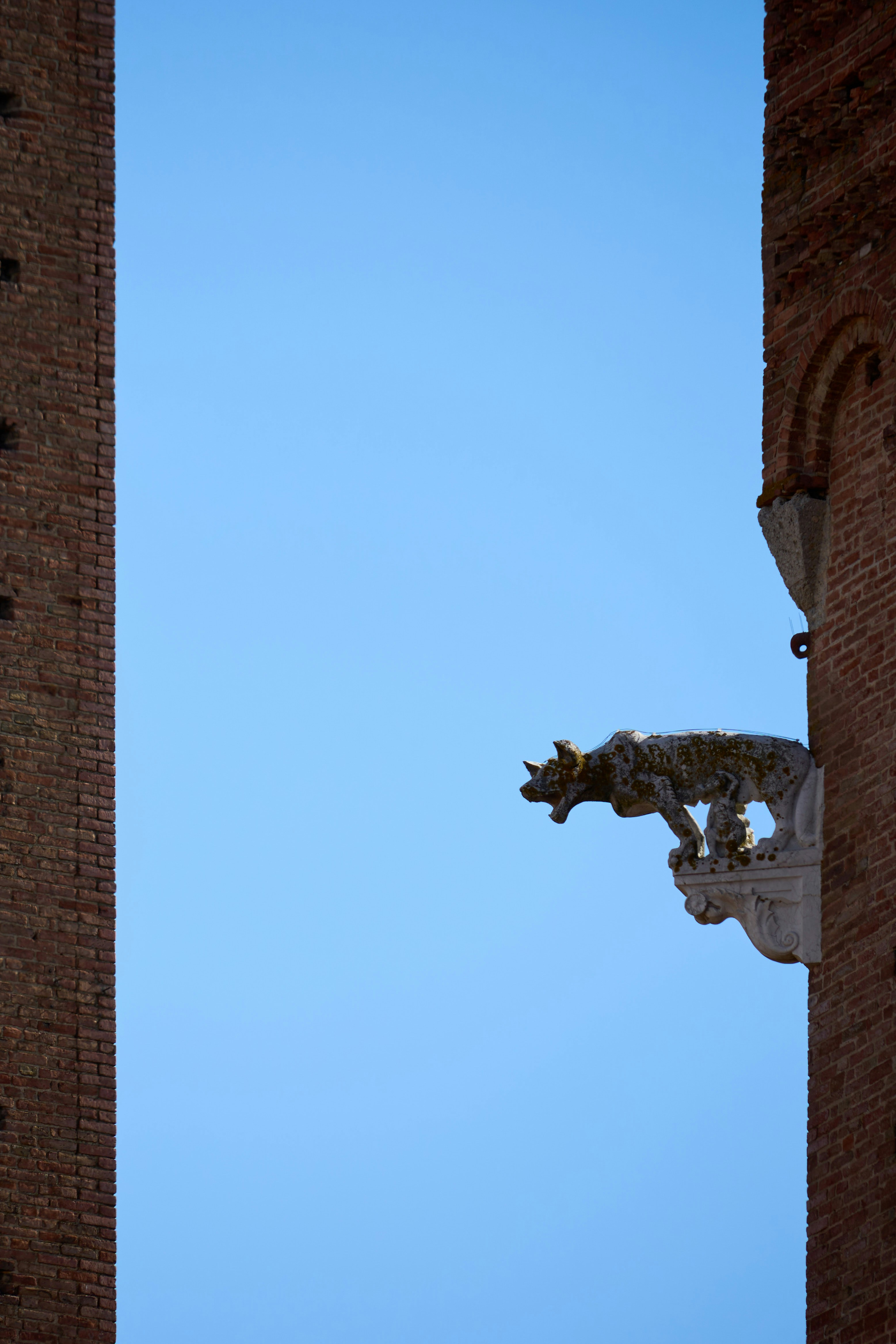 Stone Griffin in the Skyward Archways