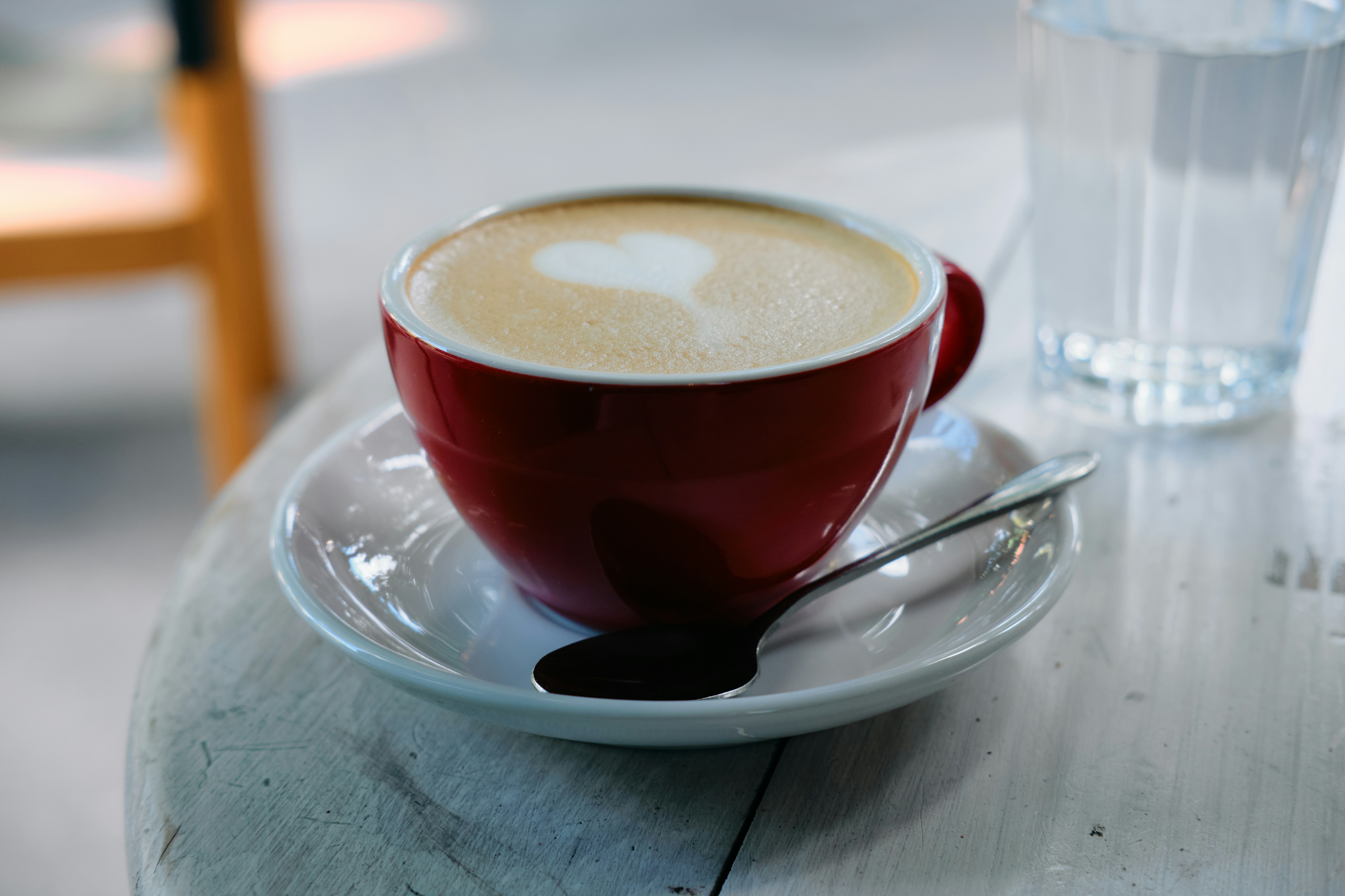 Red Cup, Quiet Café Moment