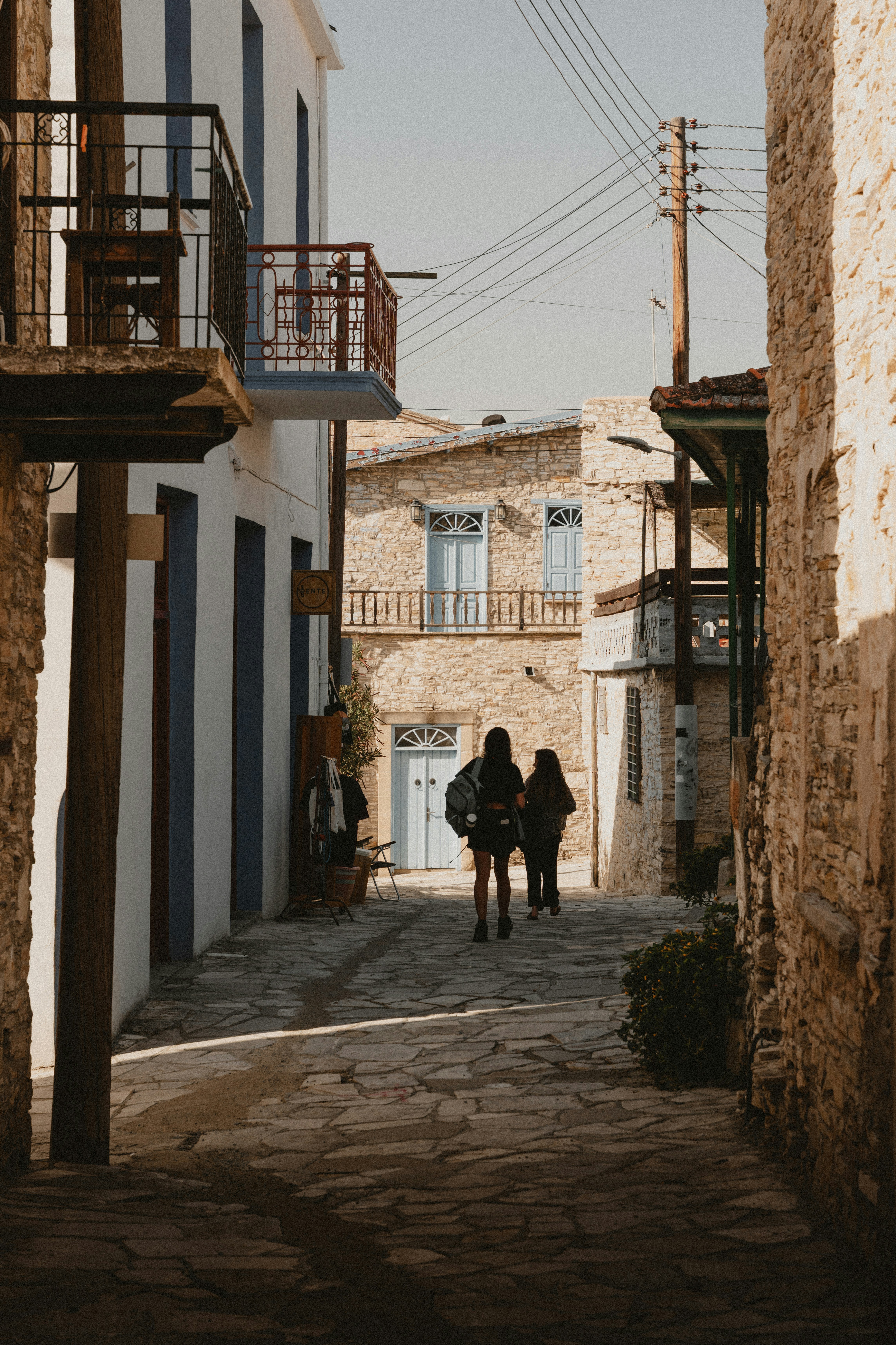 Sunlit Alleyway Confluence