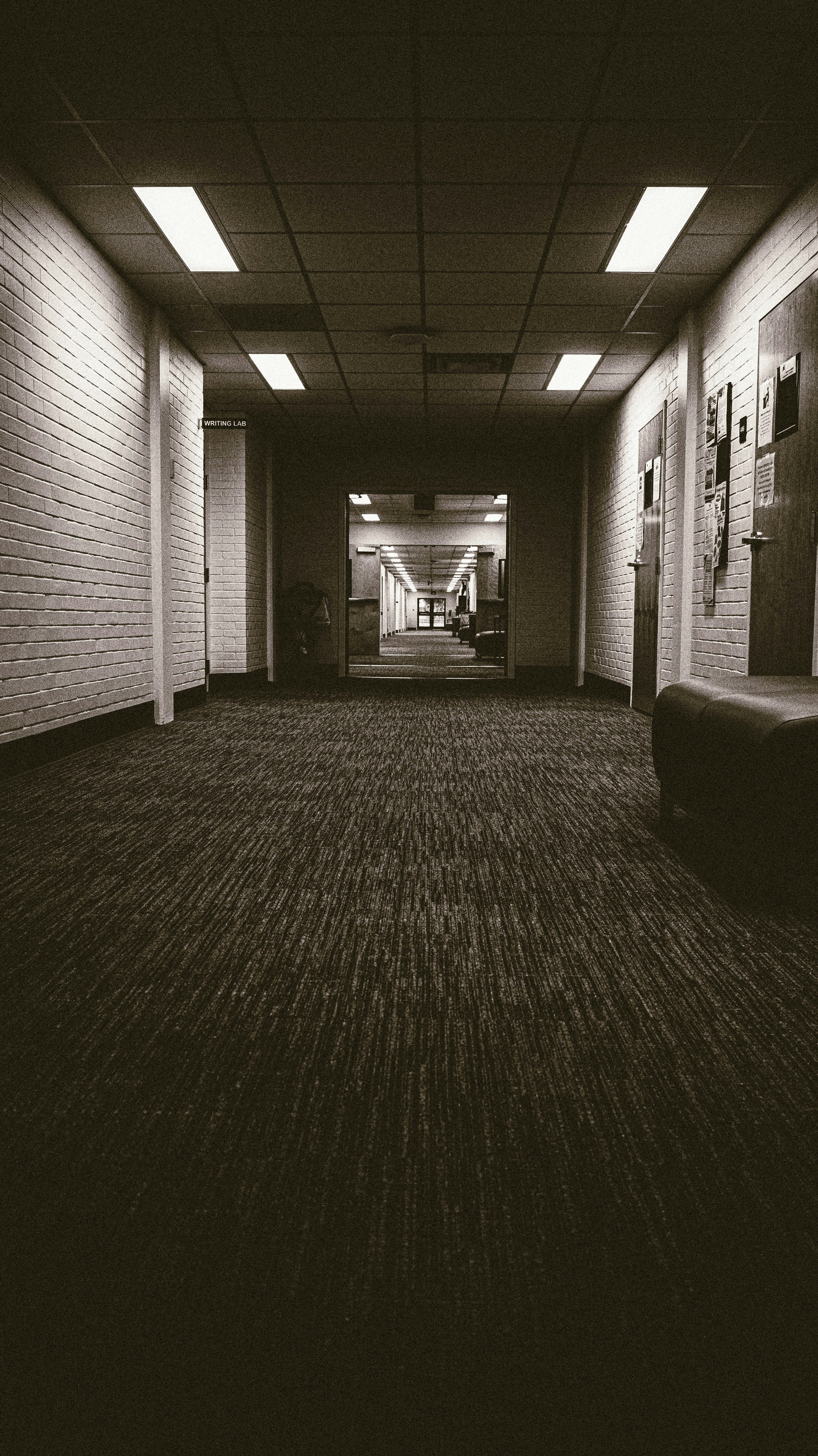 Endless Corridor: Echoes of a Quiet Building