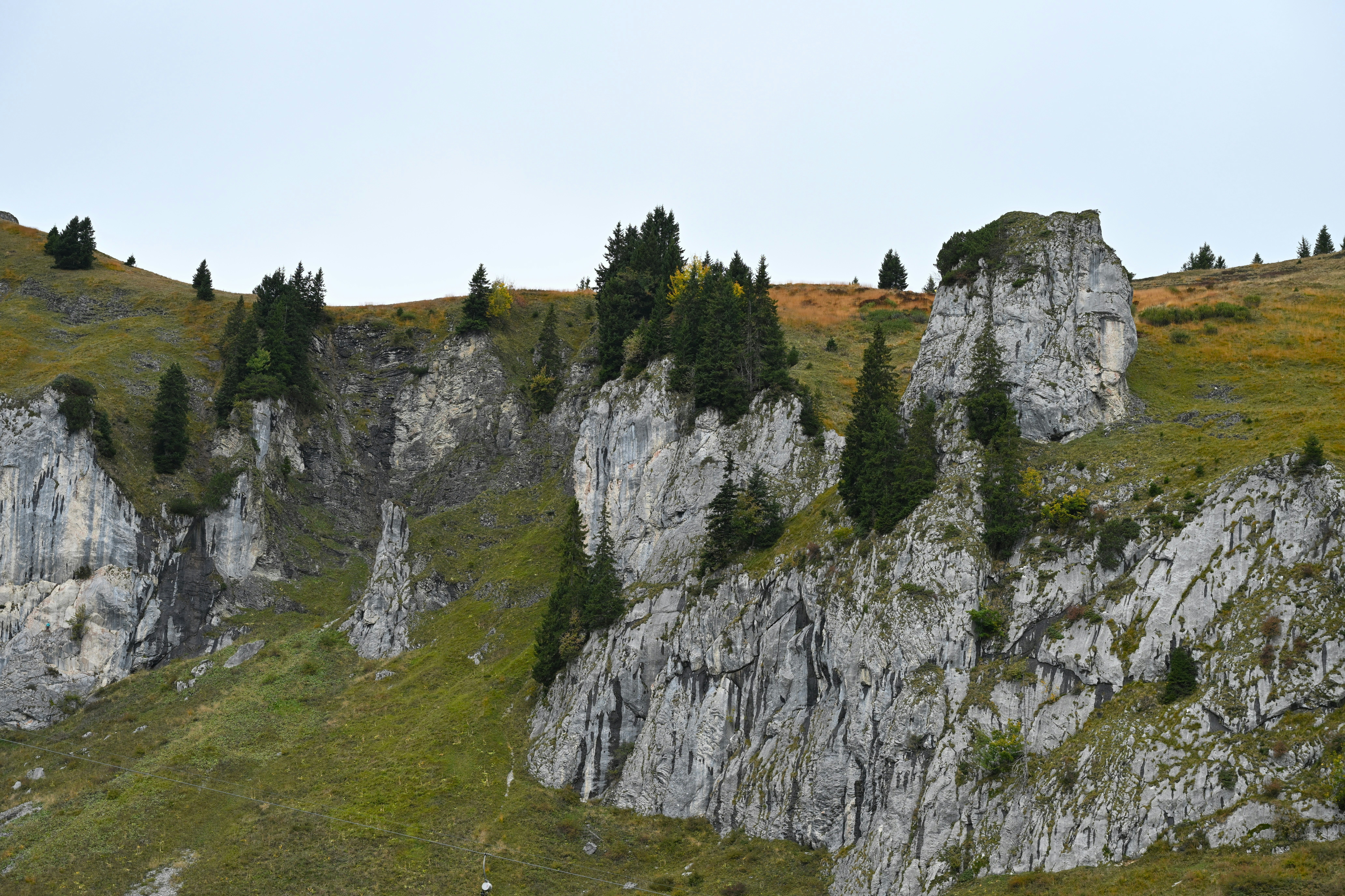 Rocky Crest Above the Meadow: A Quiet Highland Slice