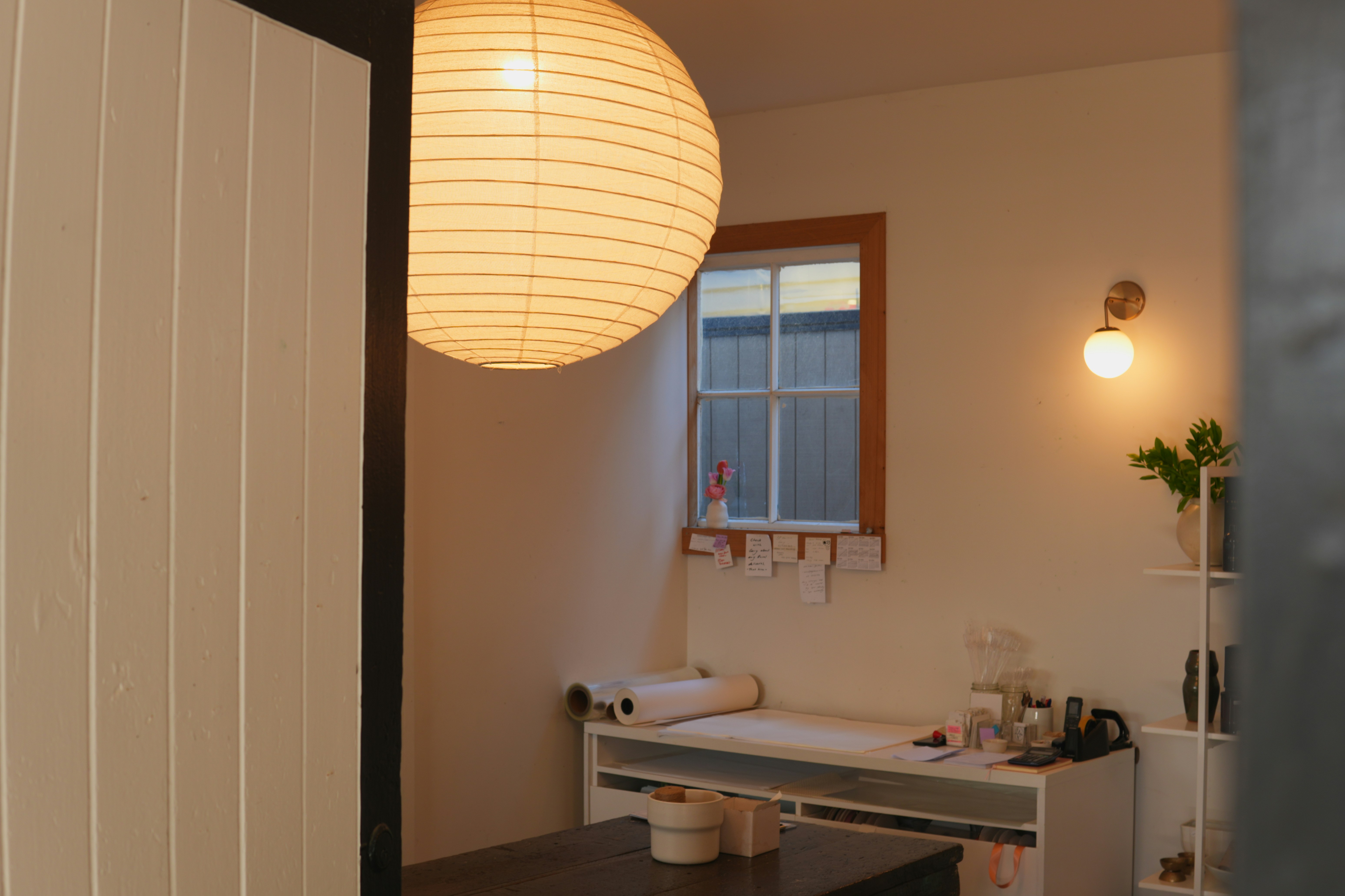 Soft Studio Glow: A Quiet Corner with Warm Light