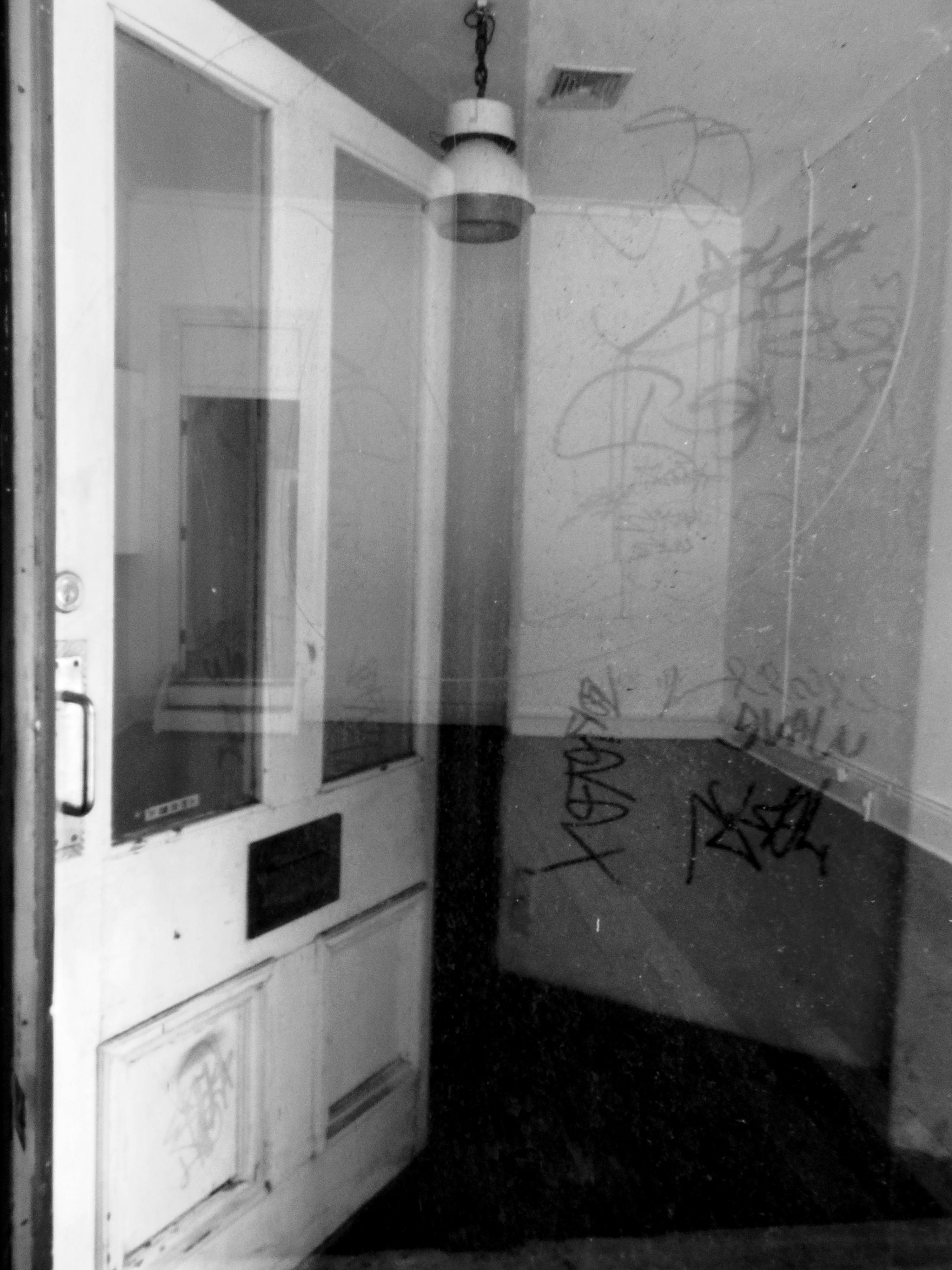 Echoes in a Graffiti-Tagged Hallway