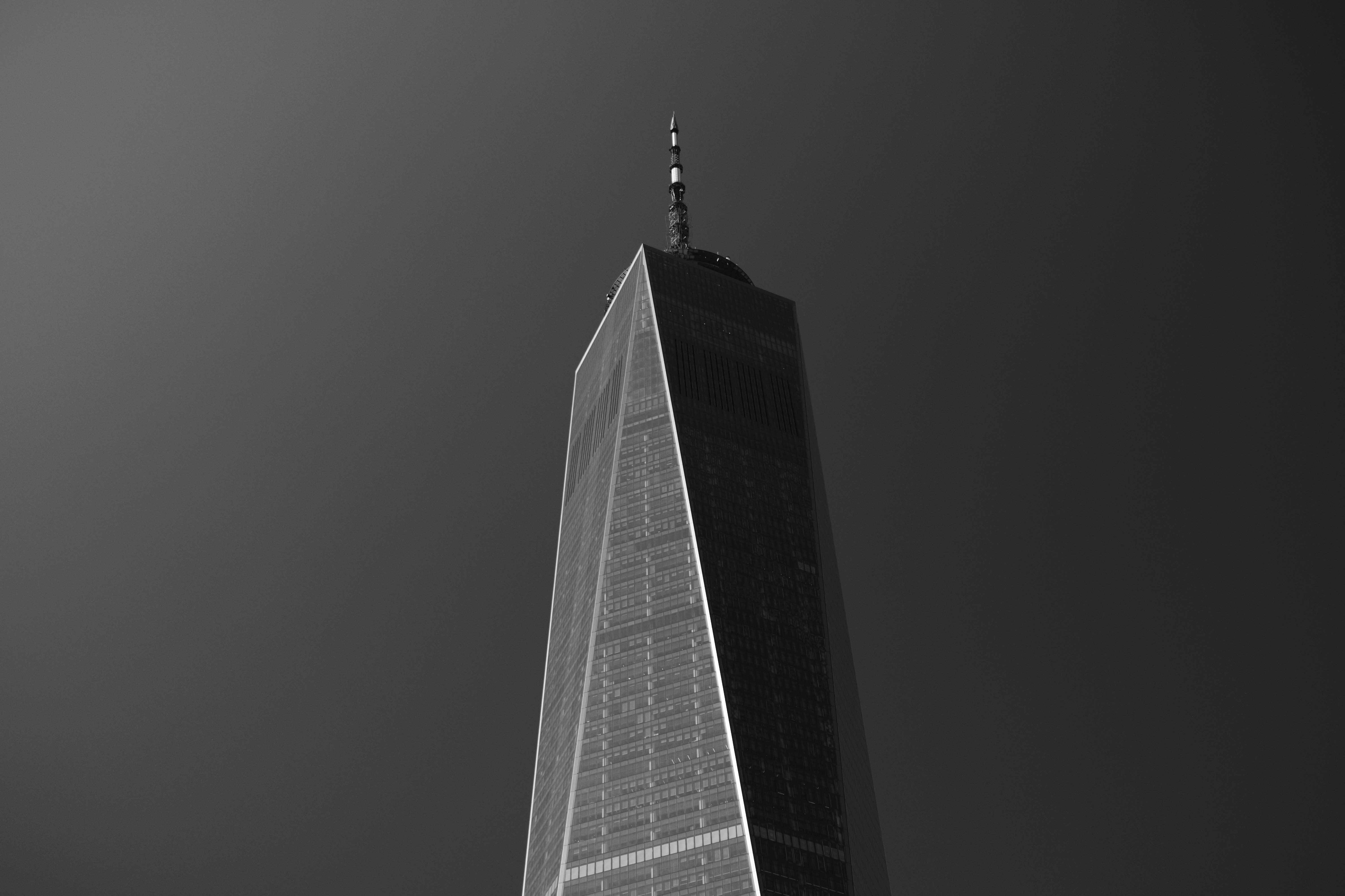 Midnight Needle: One World Trade Center Reaching Skyward