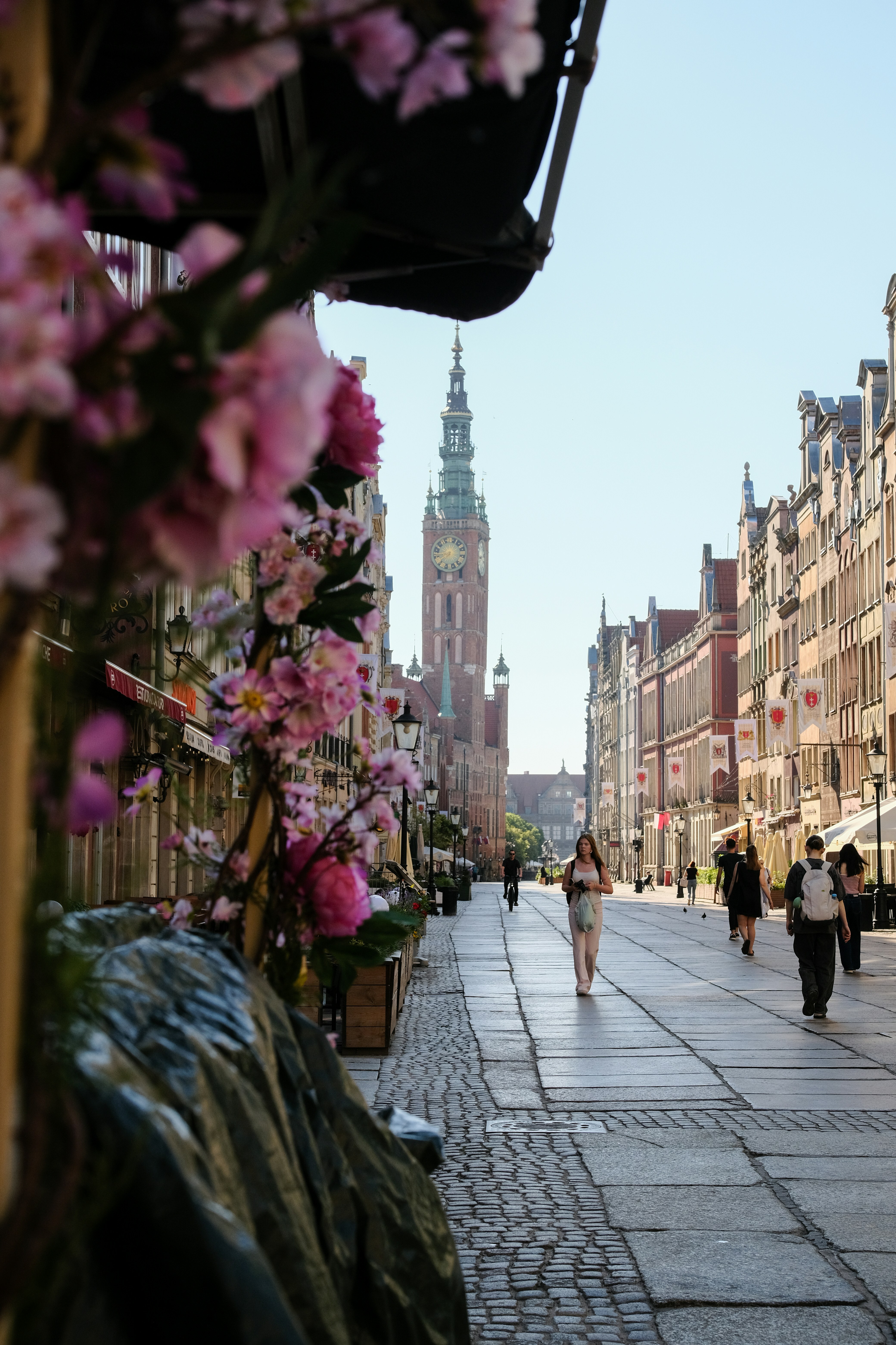 Streetside Bloom and Clocktower Gaze