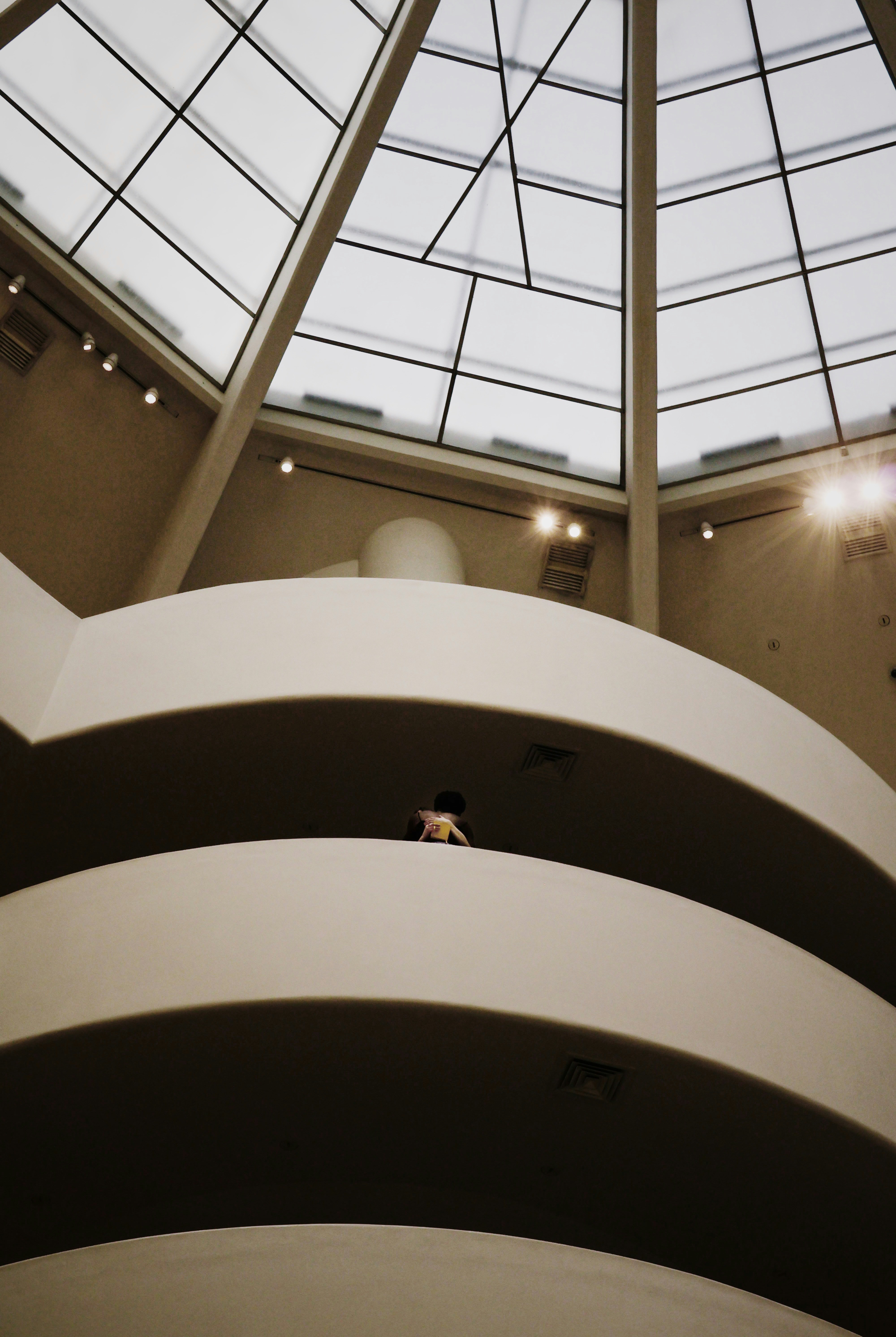 Spiral Atrium: Quiet Elevation Inside a Dome of Light