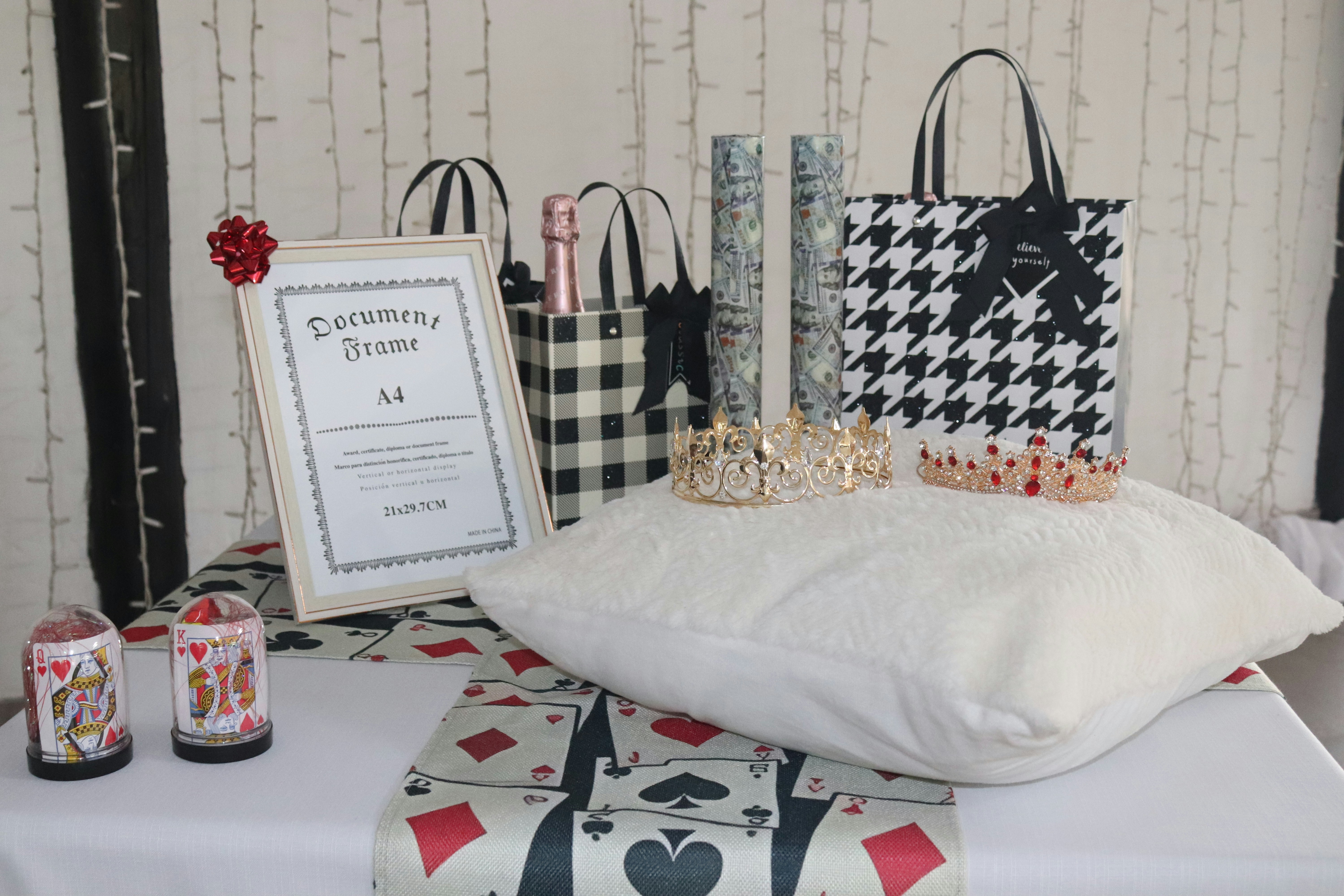 Decked Delights: A Still Life of Fashionable Festive Accessories