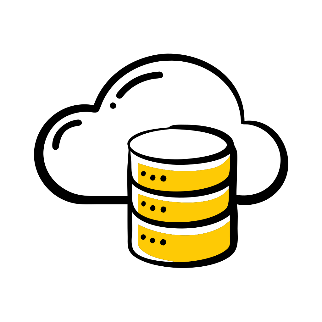 A cloud with a stack of coins on top of it vector – Free Virtualización ...