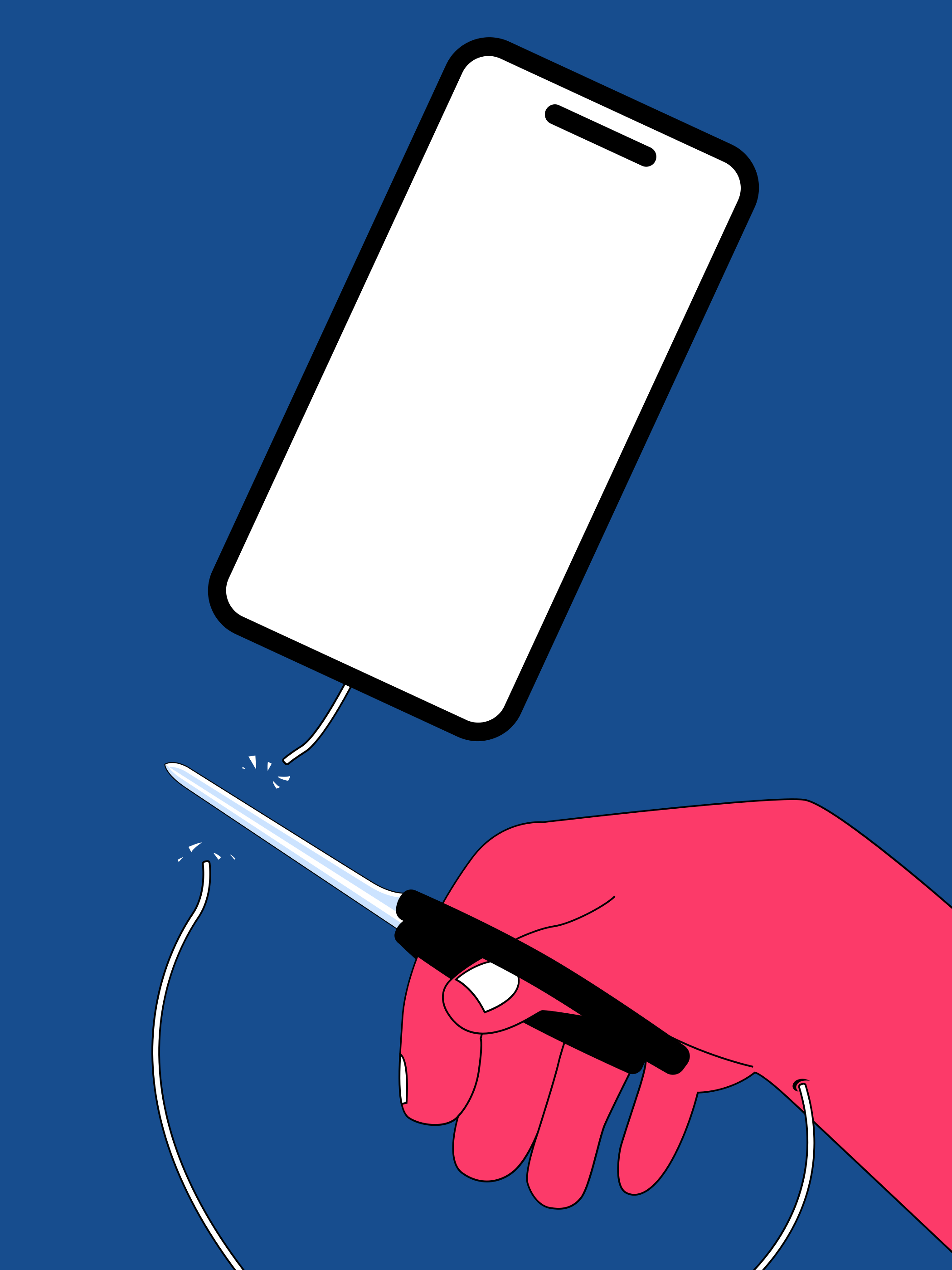 A hand holding a pair of scissors cutting a cell phone vector – Free ...