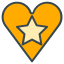 A heart with a star inside of it vector – Free Heart Image on Unsplash
