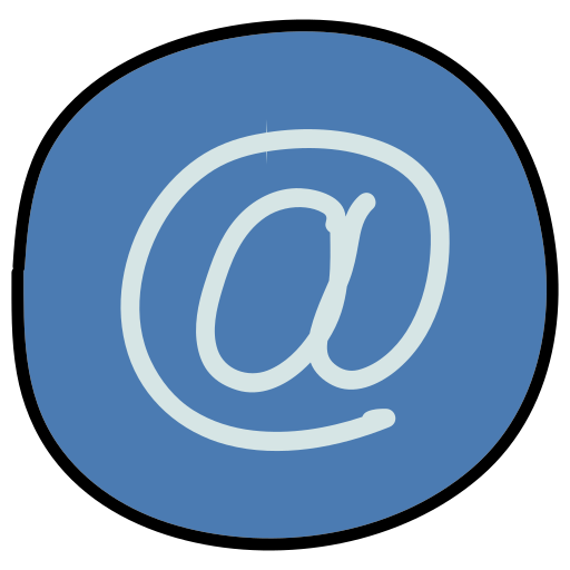 A blue circle with the letter a in it vector – Free Social media Image ...