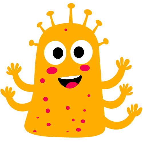 Monster Face Clip Art