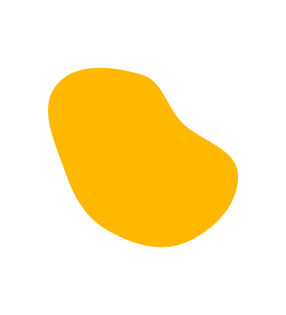 A yellow blob sits on a white background. vector – Free Abstract shapes ...