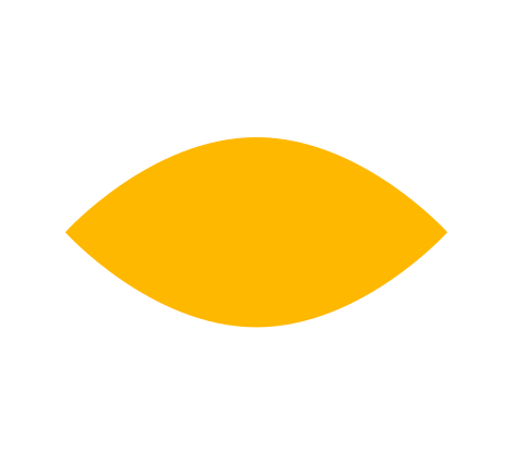 A simple, yellow, oval-shaped design. vector – Free Image on Unsplash
