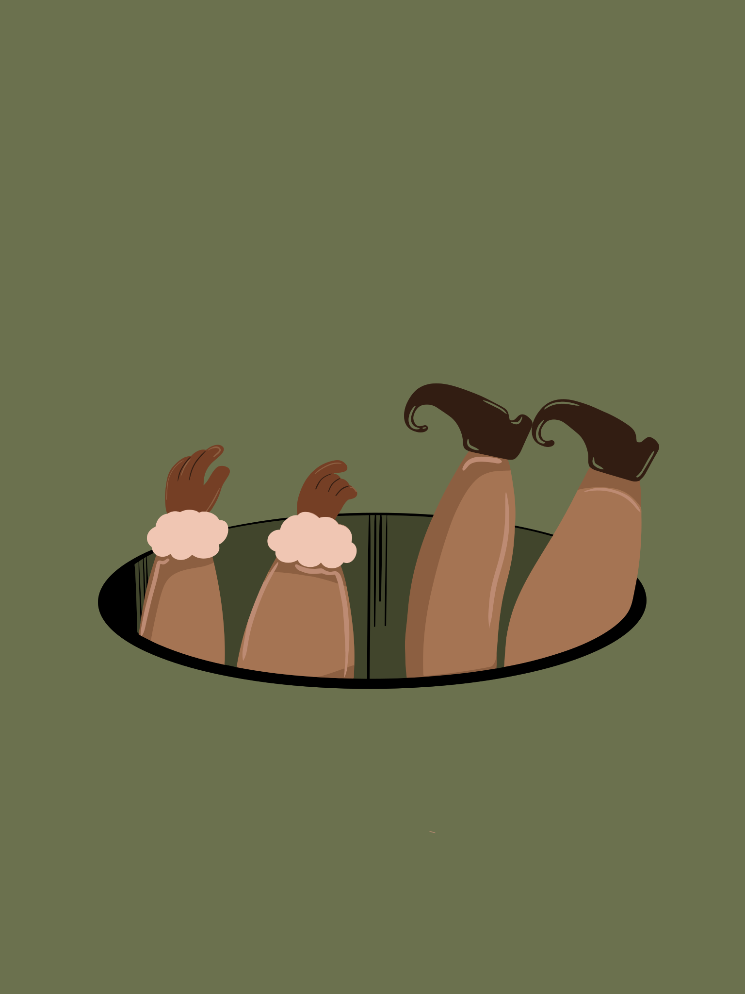 Two people fall into a hole. vector – Free Image on Unsplash