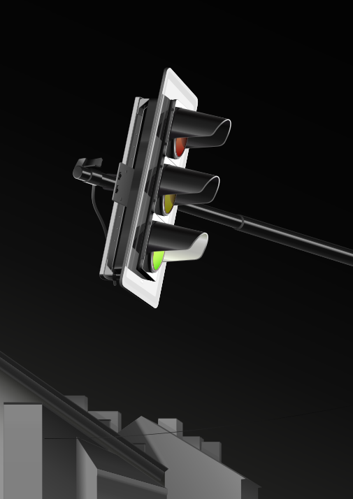 Green light is on in the traffic signal. vector – Free Illustration ...