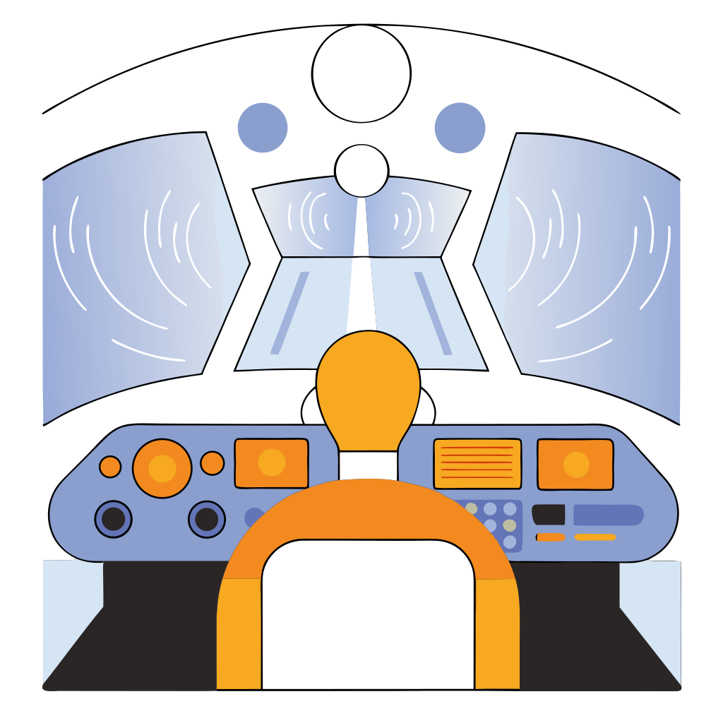 A person is in a spaceship cockpit. vector – Free Tech Image on Unsplash