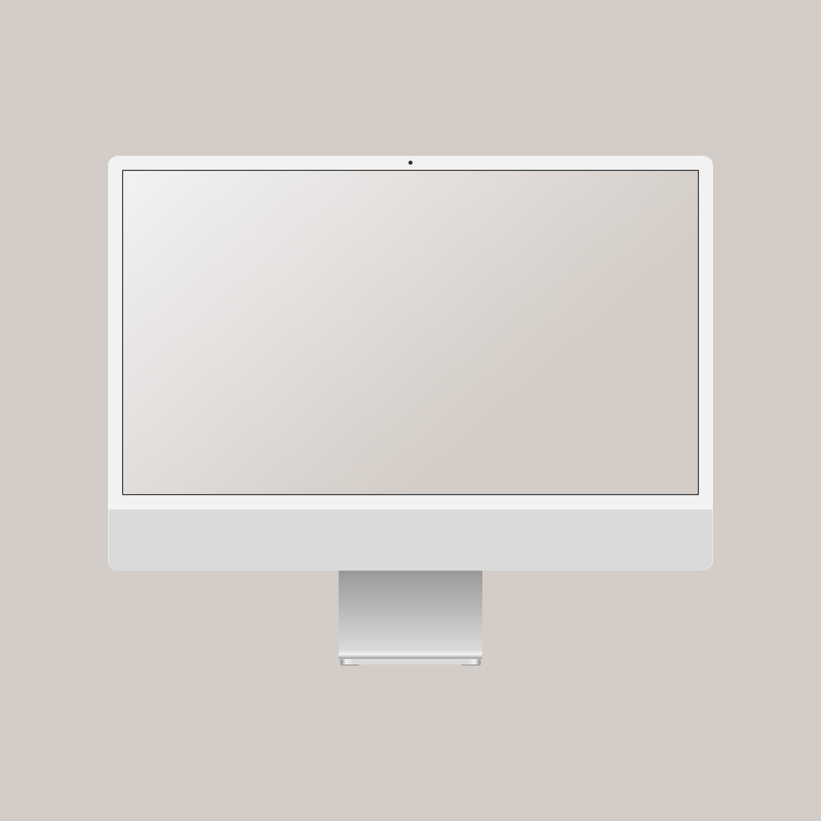 A white computer monitor is shown. vector – Free Image on Unsplash