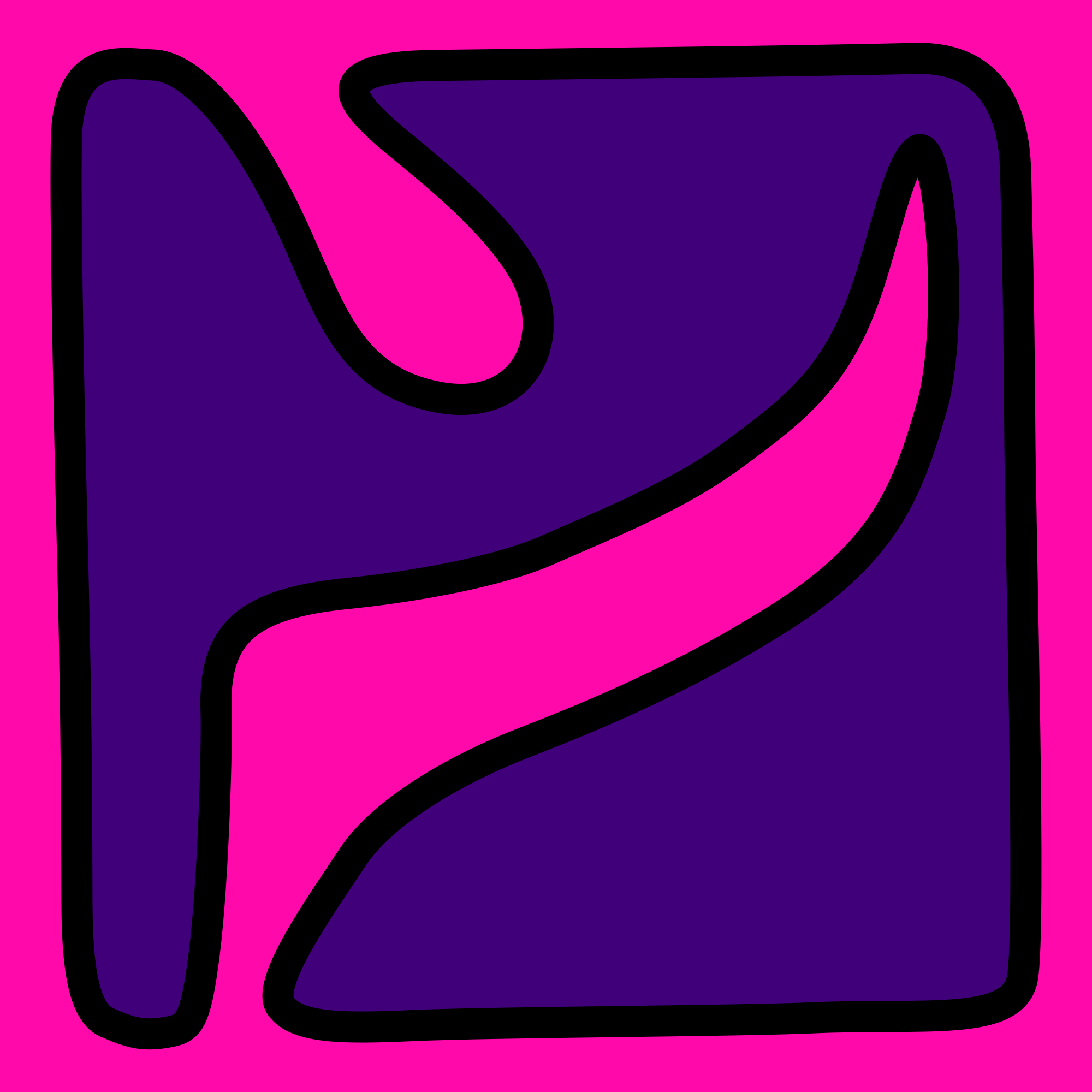 Purple shape inside a pink square. vector – Free Music Image on Unsplash