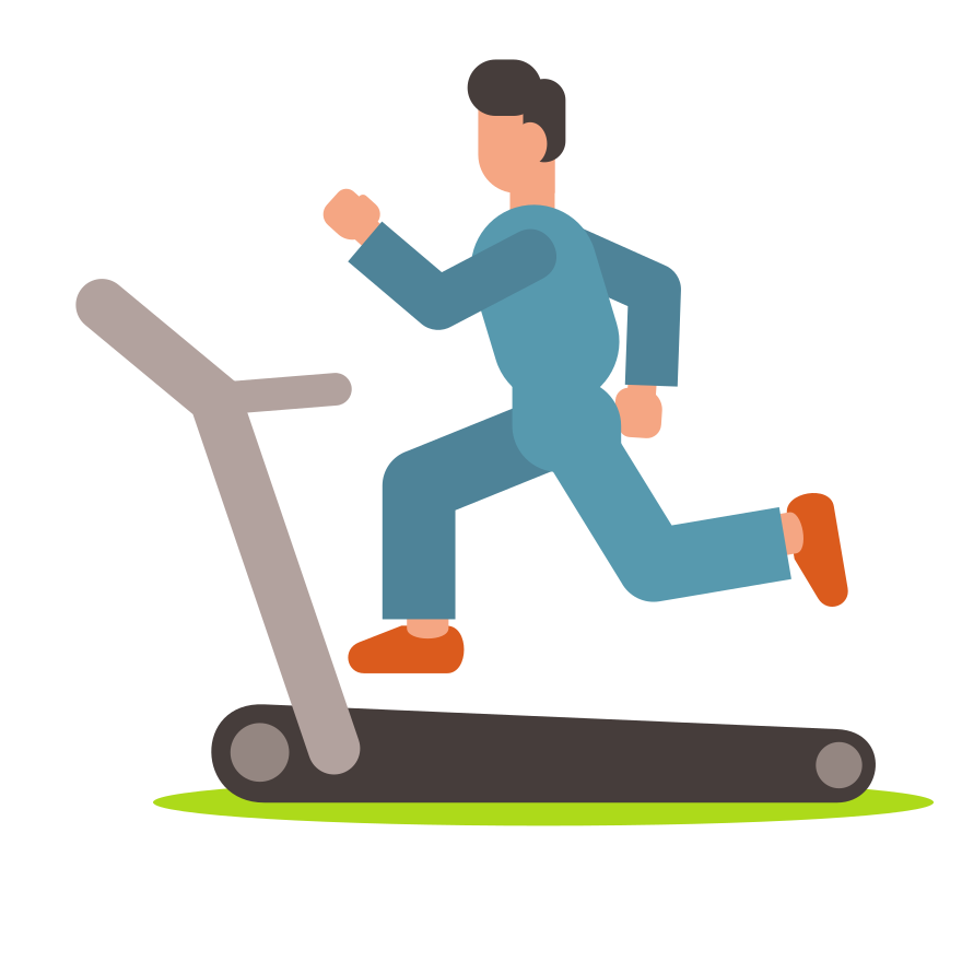A person is running on a treadmill. vector – Free Running Image on Unsplash