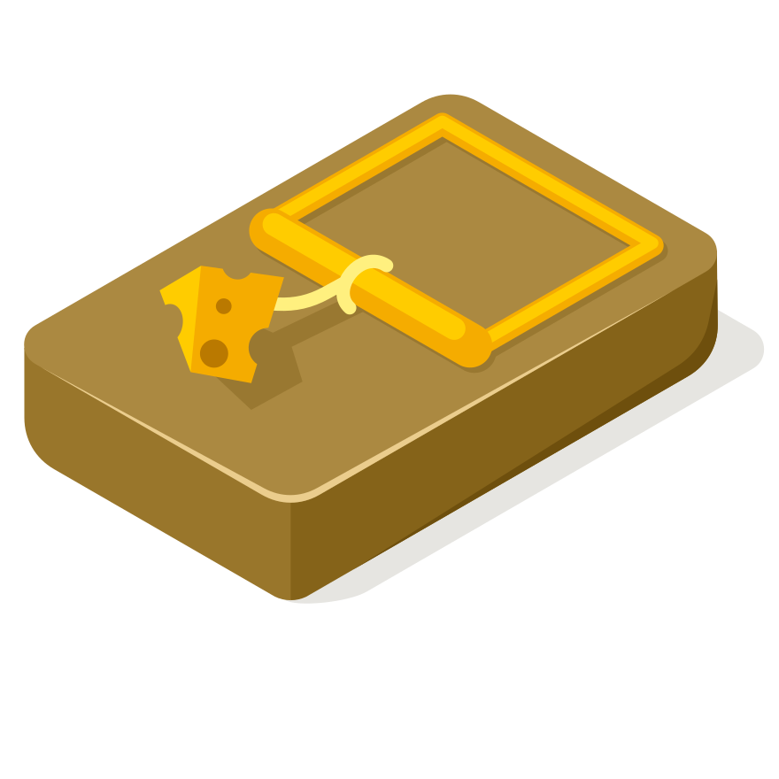 A cheese-baited mouse trap is ready. vector – Free Animal Image on Unsplash