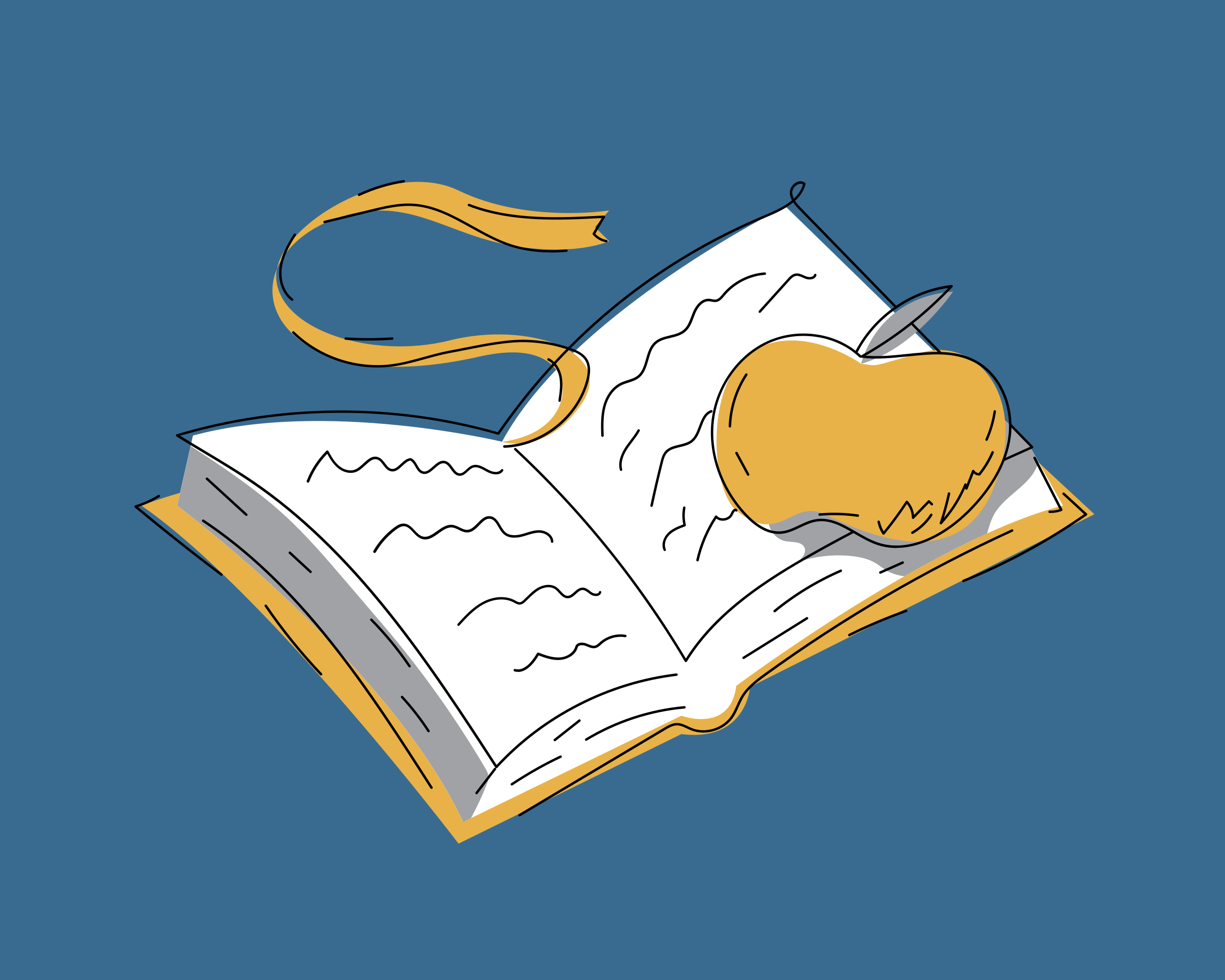Book and apple represent school and learning. vector – Free School ...
