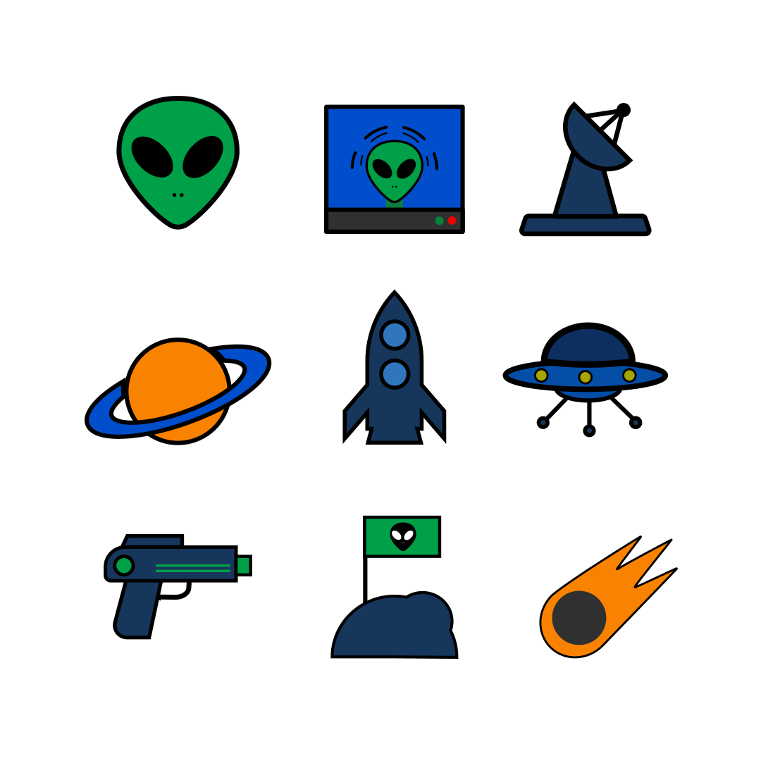 비행접시 일러스트 | Unsplash에서 벡터 다운로드