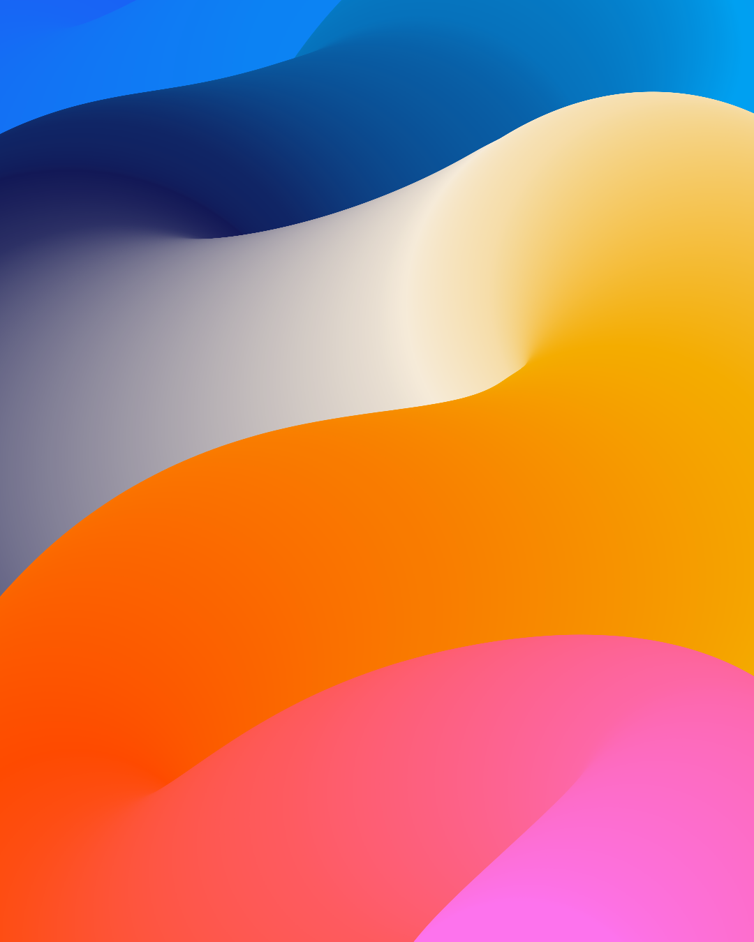 Colorful abstract wavy shapes with smooth gradients. vector – Free ...