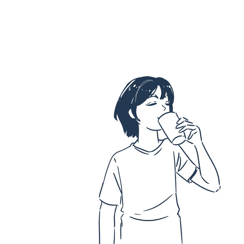 Vektor Seseorang minum dari cangkir – Gambar Ilustrasi Gratis di Unsplash